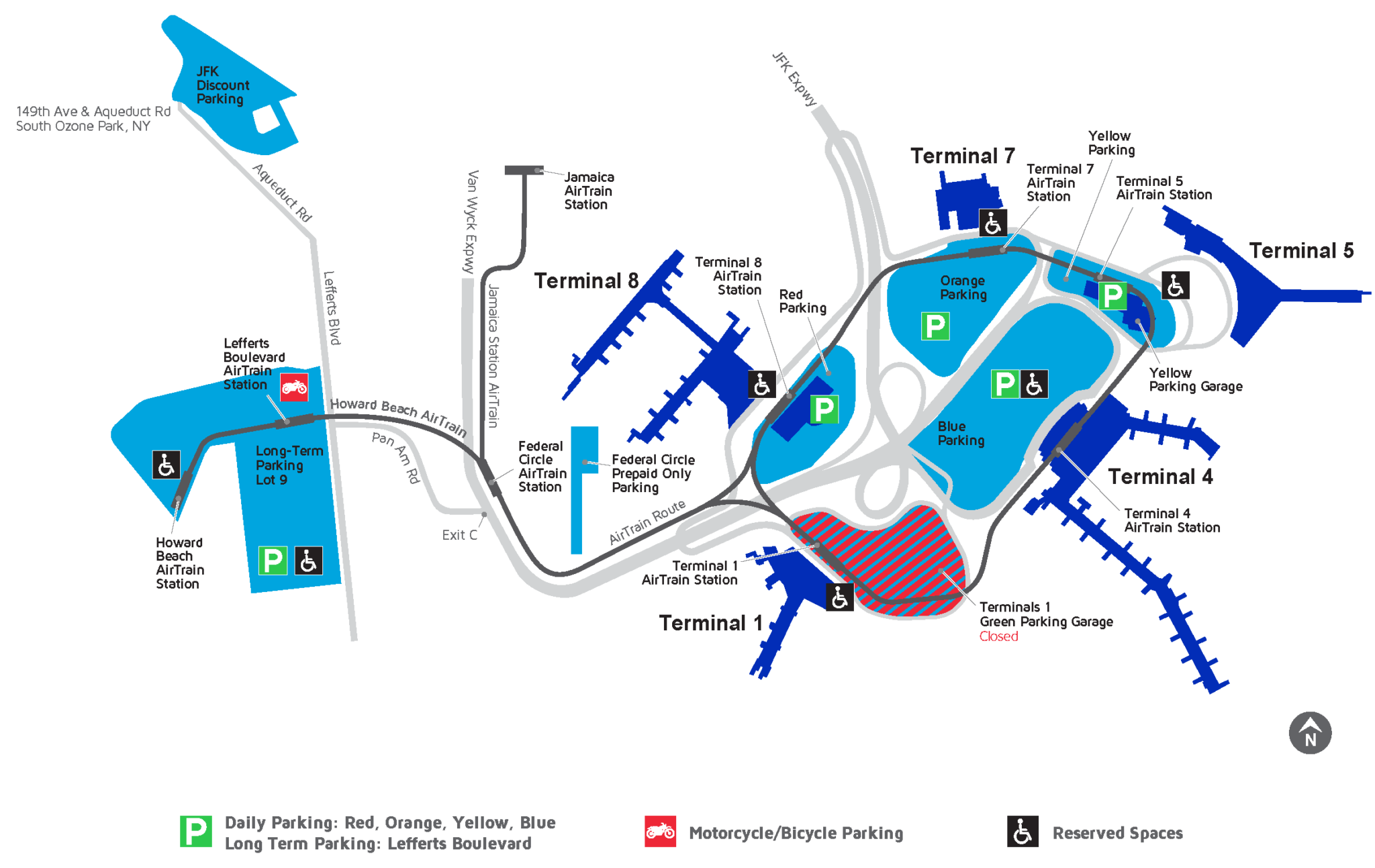 John F. Kennedy Airport Parking - Long Term & Short Term Rates